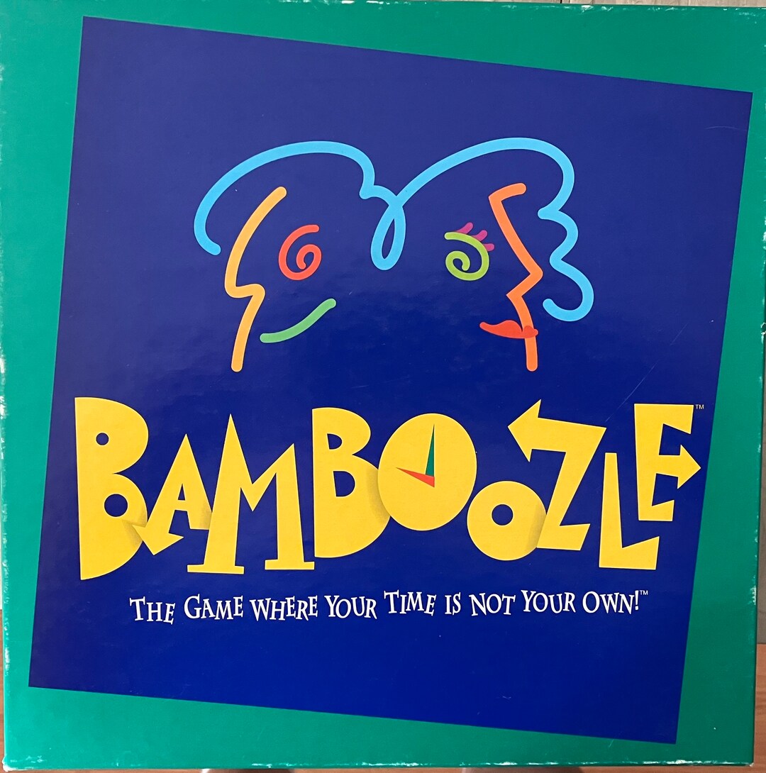 Vintage 1997 BAMBOOZLE Game by Parker Brothers - Etsy