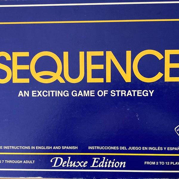 Sequence Game Board - Etsy