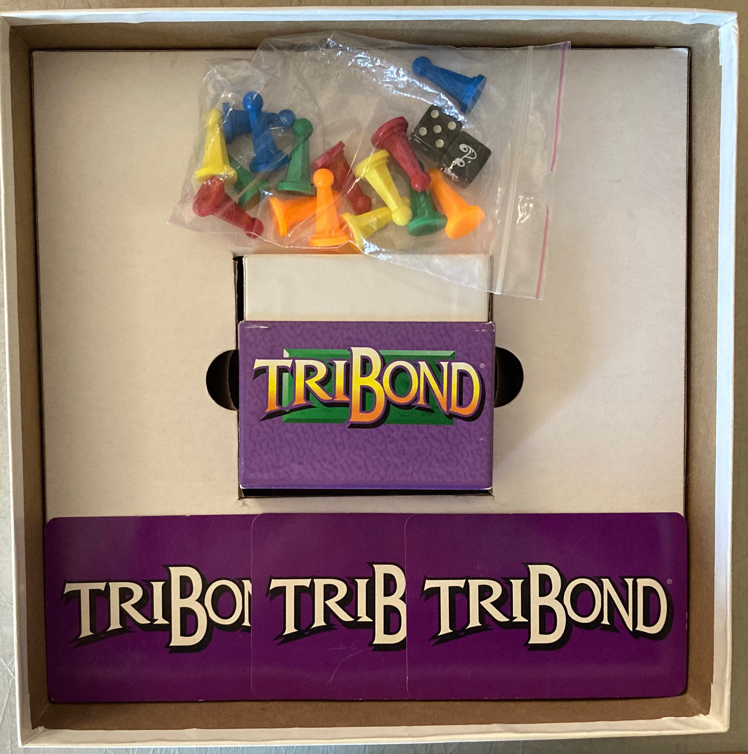 Vintage 1995 TRI-BOND GAME by Patch Products Inc | Etsy