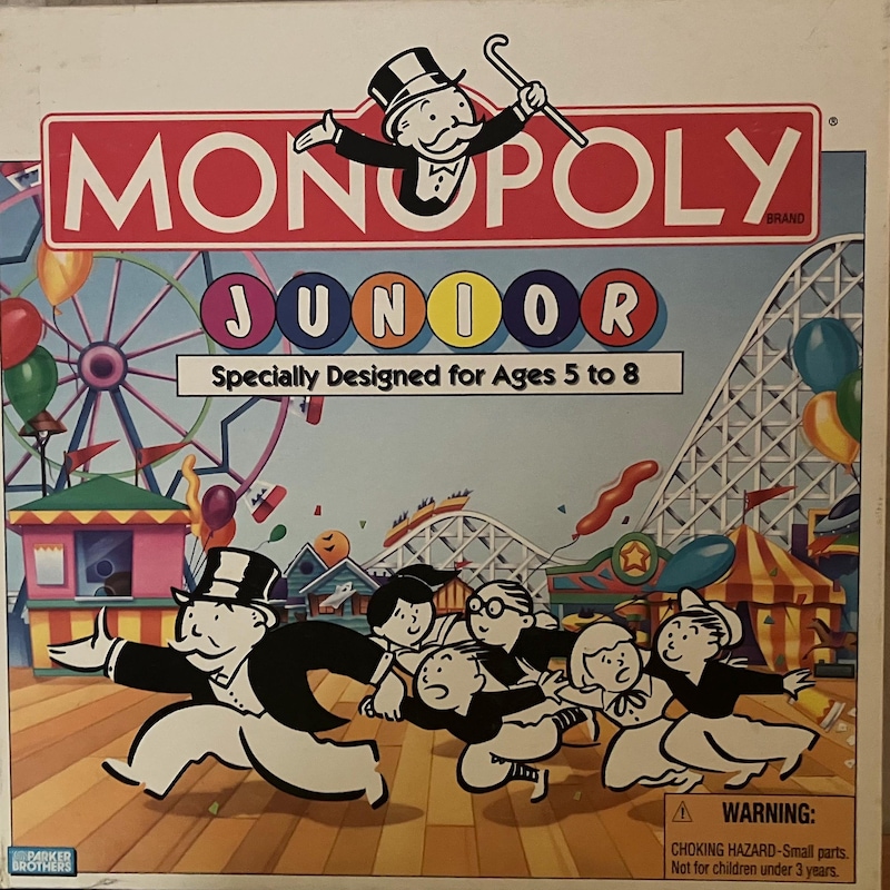 Monopoly Junior Board - Etsy
