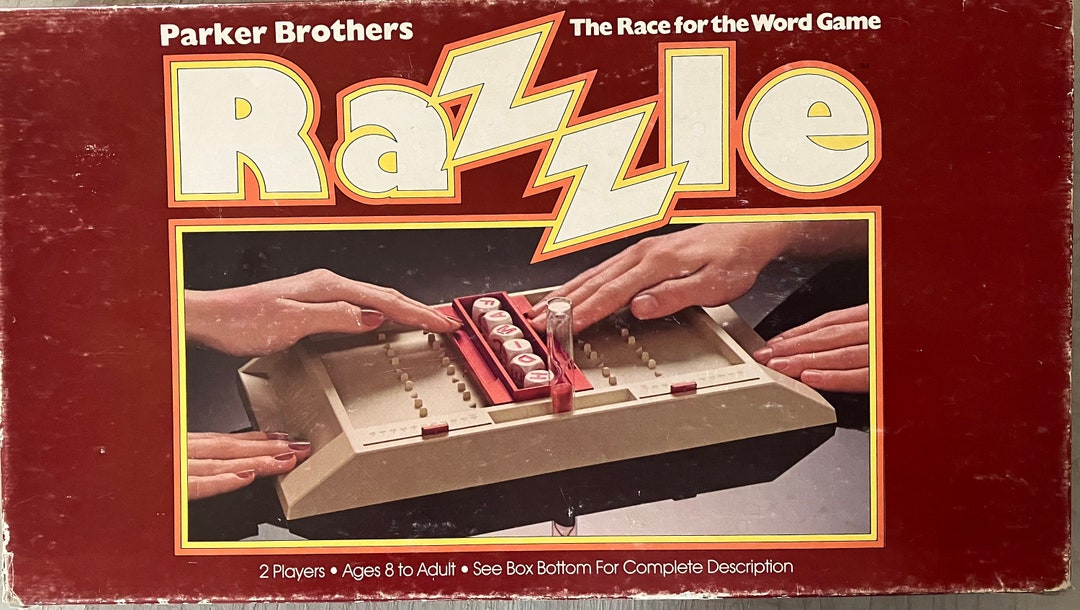 Vintage 1981 RAZZLE GAME by Parker Brothers - Etsy