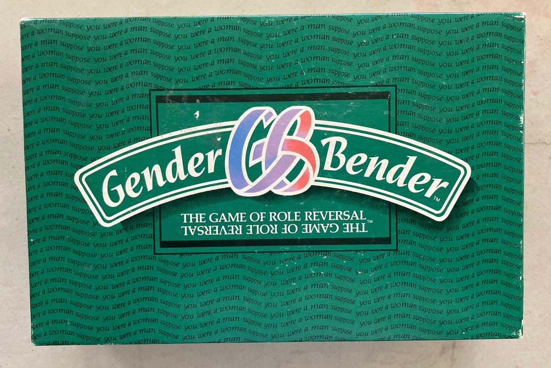 Vintage 1989 GENDER BENDER GAME by the Game Gang Ltd - Etsy