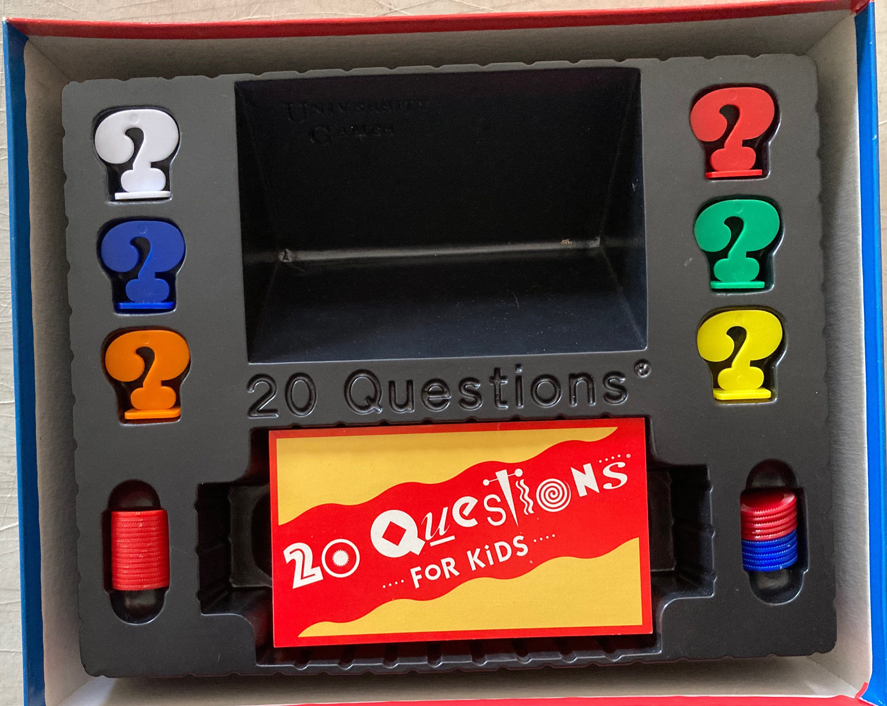 Vintage 1992 TWENTY QUESTIONS for Kids Game by University - Etsy