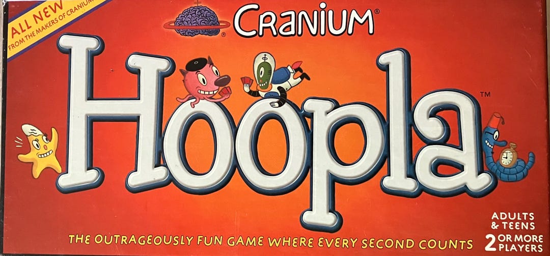 Vintage 2002 HOOPLA Game by Cranium Inc - Etsy