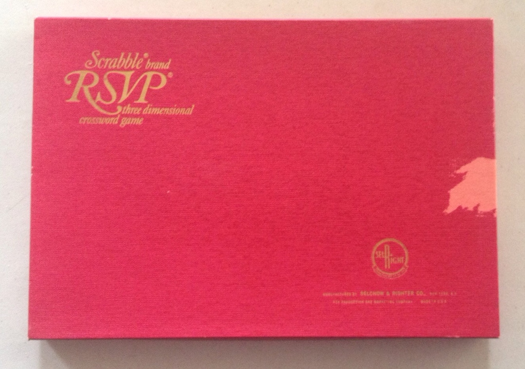 Vintage 1966 RSVP GAME by Selchow and Righter - Etsy