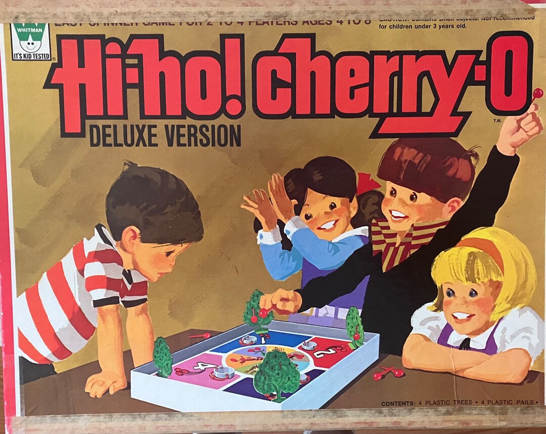 Vintage 1972 Deluxe Version Hi Ho Cherry-o Game by Whitman - Etsy