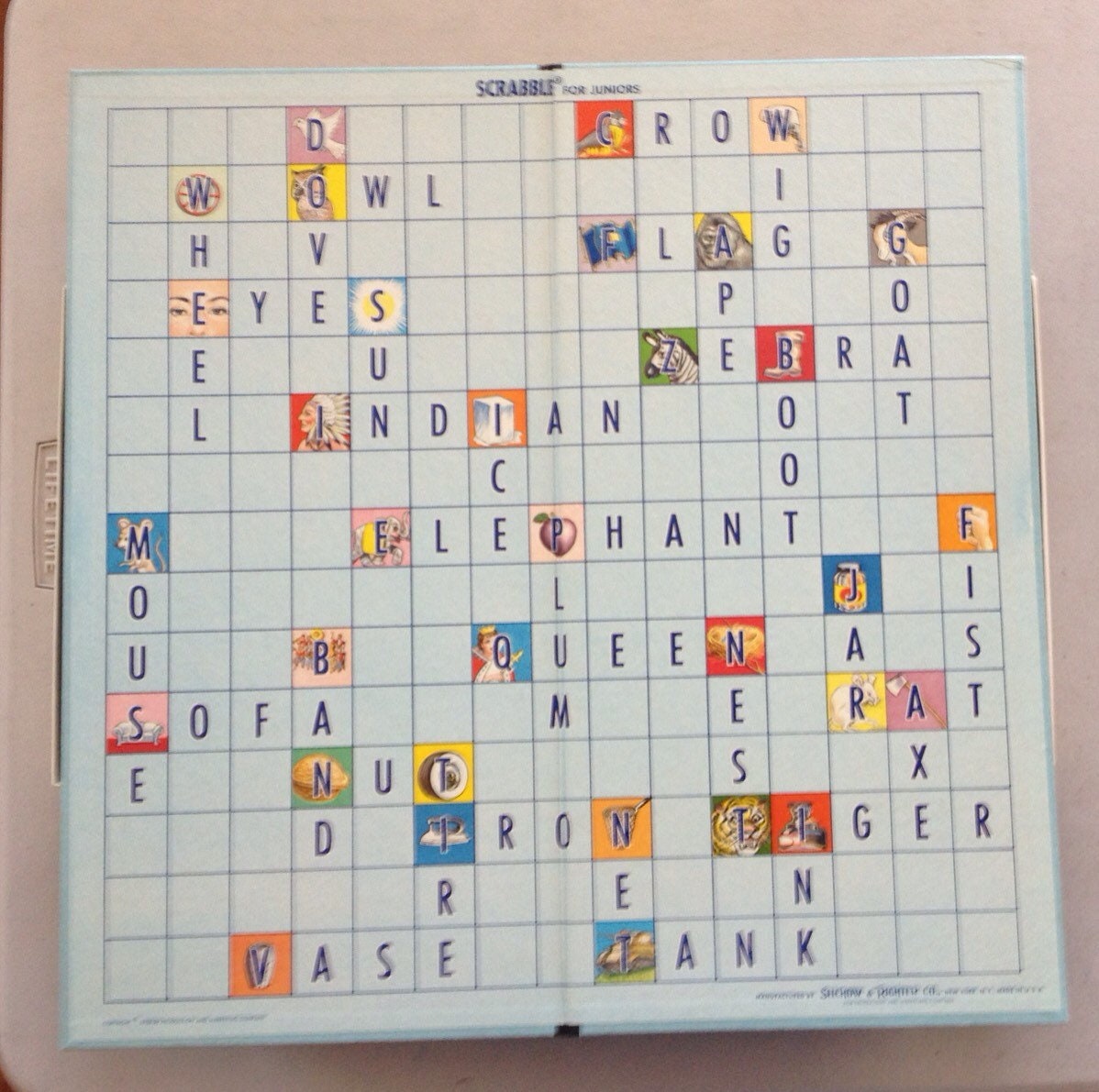 Vintage 1958 SCRABBLE for JUNIORS GAME by Selchow & Righter | Etsy