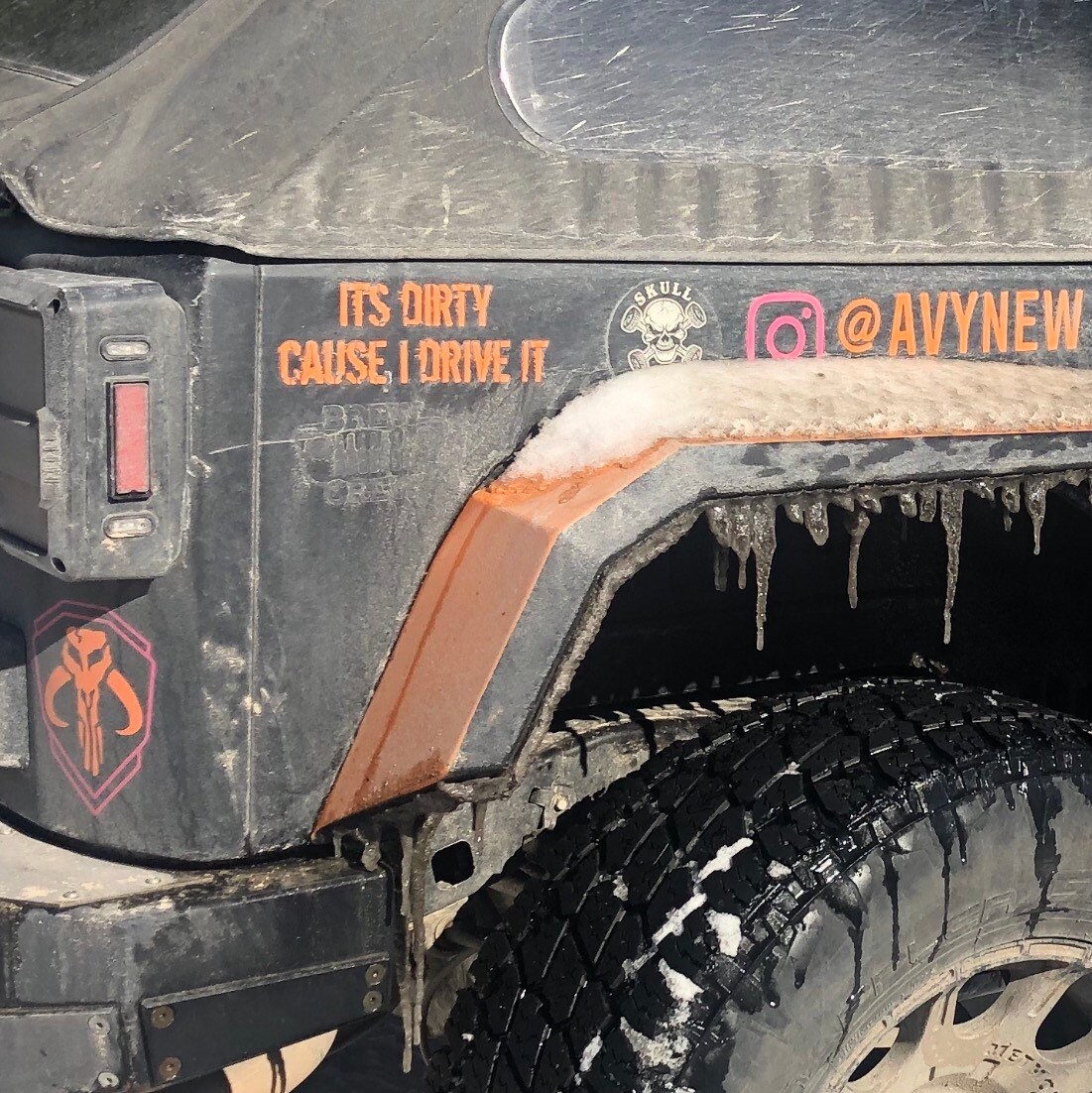 FREE SHIPPING Dirty Jeep Decal, Dirty Truck, Dirty Car, Offroad Girl ...