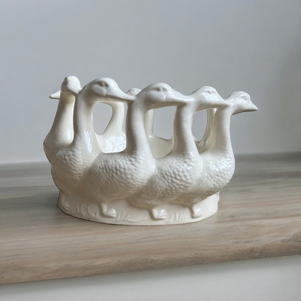 Country Geese Bowl - Etsy