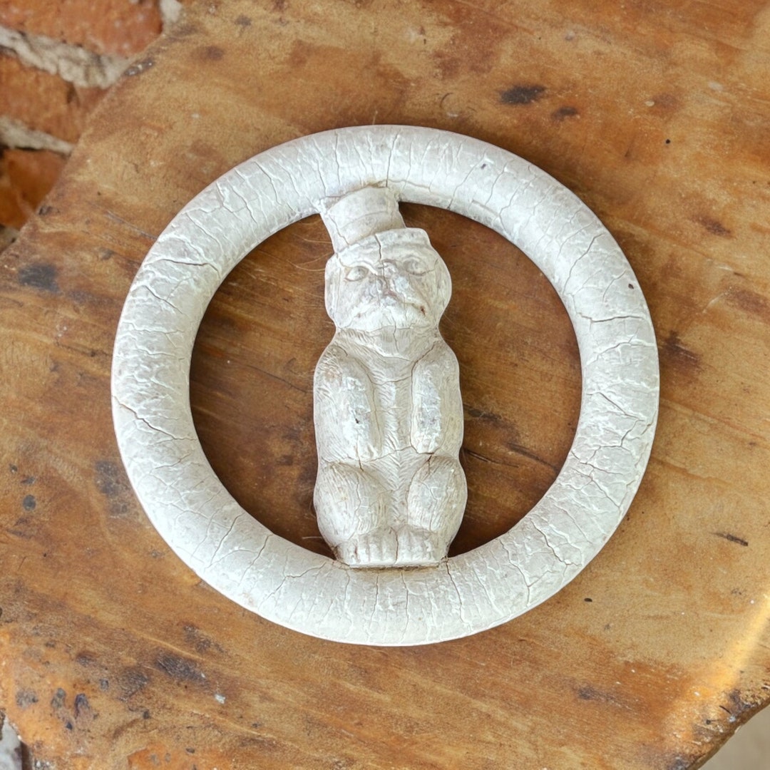 Vintage 1930's Rubber Teething Ring - Etsy