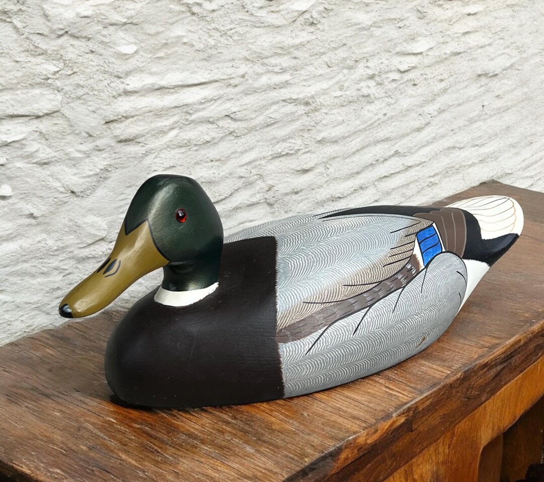 Vintage Mallard Drake Duck Decoy Wildfowler Original 1983 15” - Etsy
