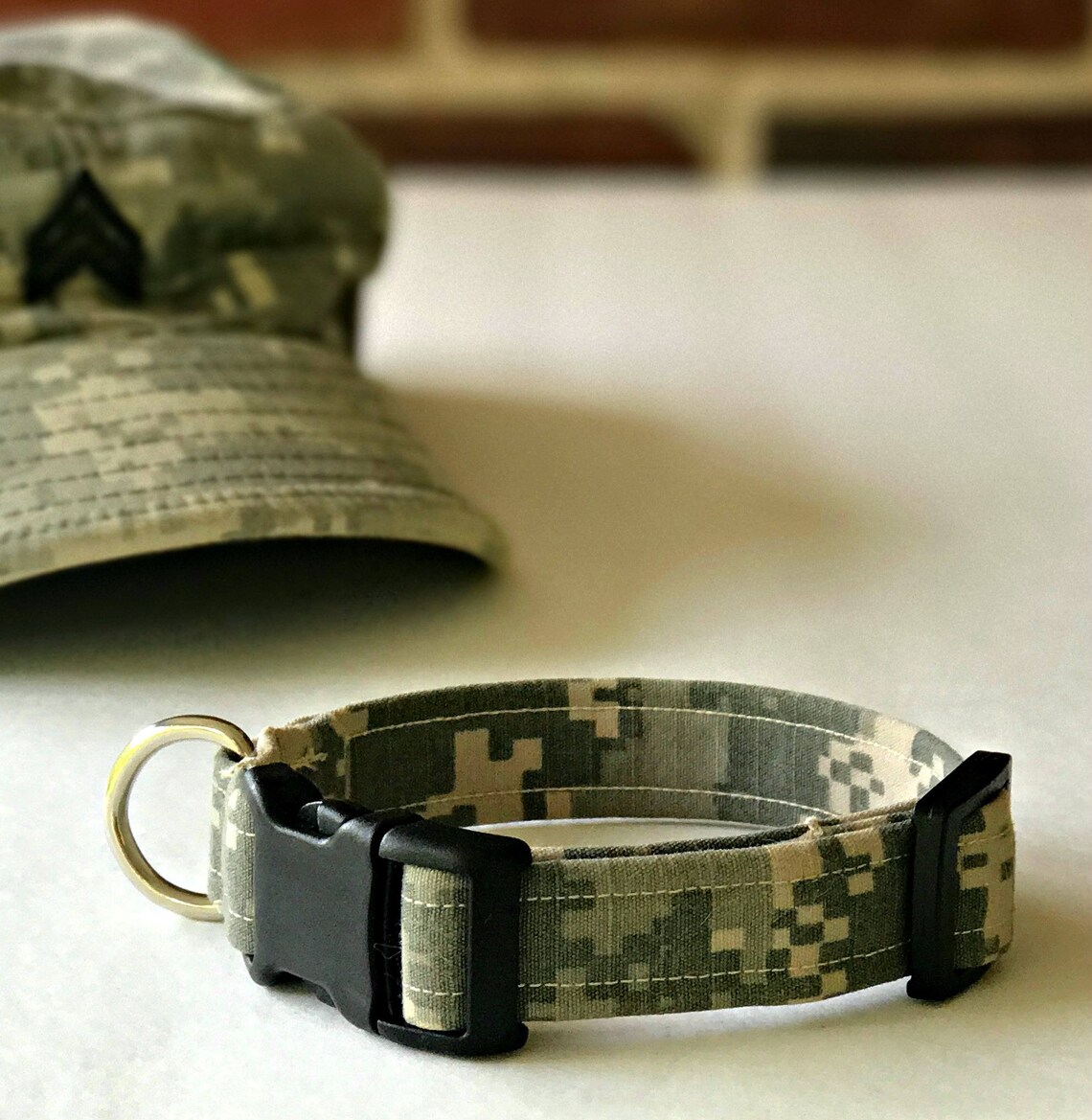 Military Army Digital Camo Dog Collar Made From Uniforms - Etsy