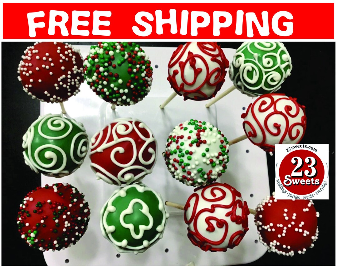 Cakepops 100 Custom Cake Pops Bulk Order. Cake Pops, Commercial Baked ...