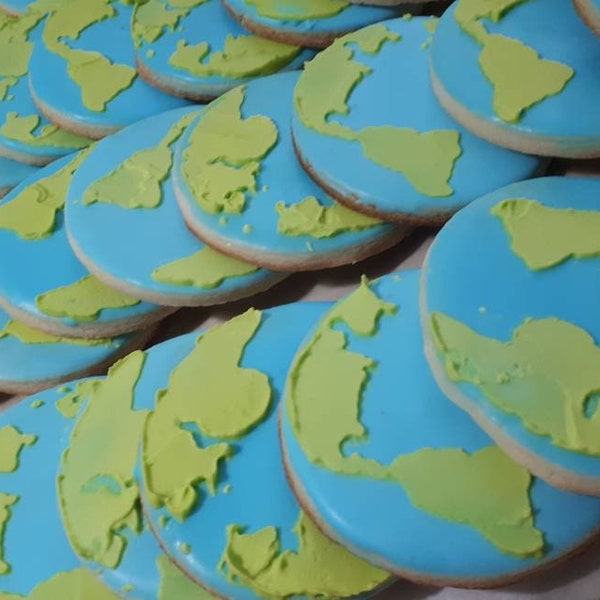 Earth Day Cookies - Etsy