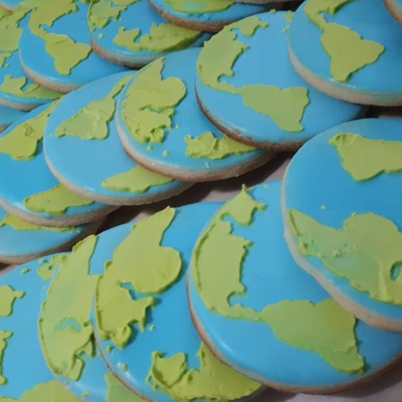 Earth Day Cookies - Etsy