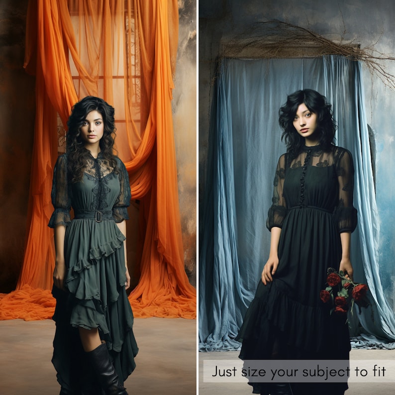 Chiffon Luxury Backdrops Mock up - Photoshop Backdrop - Studio Backdrop ...