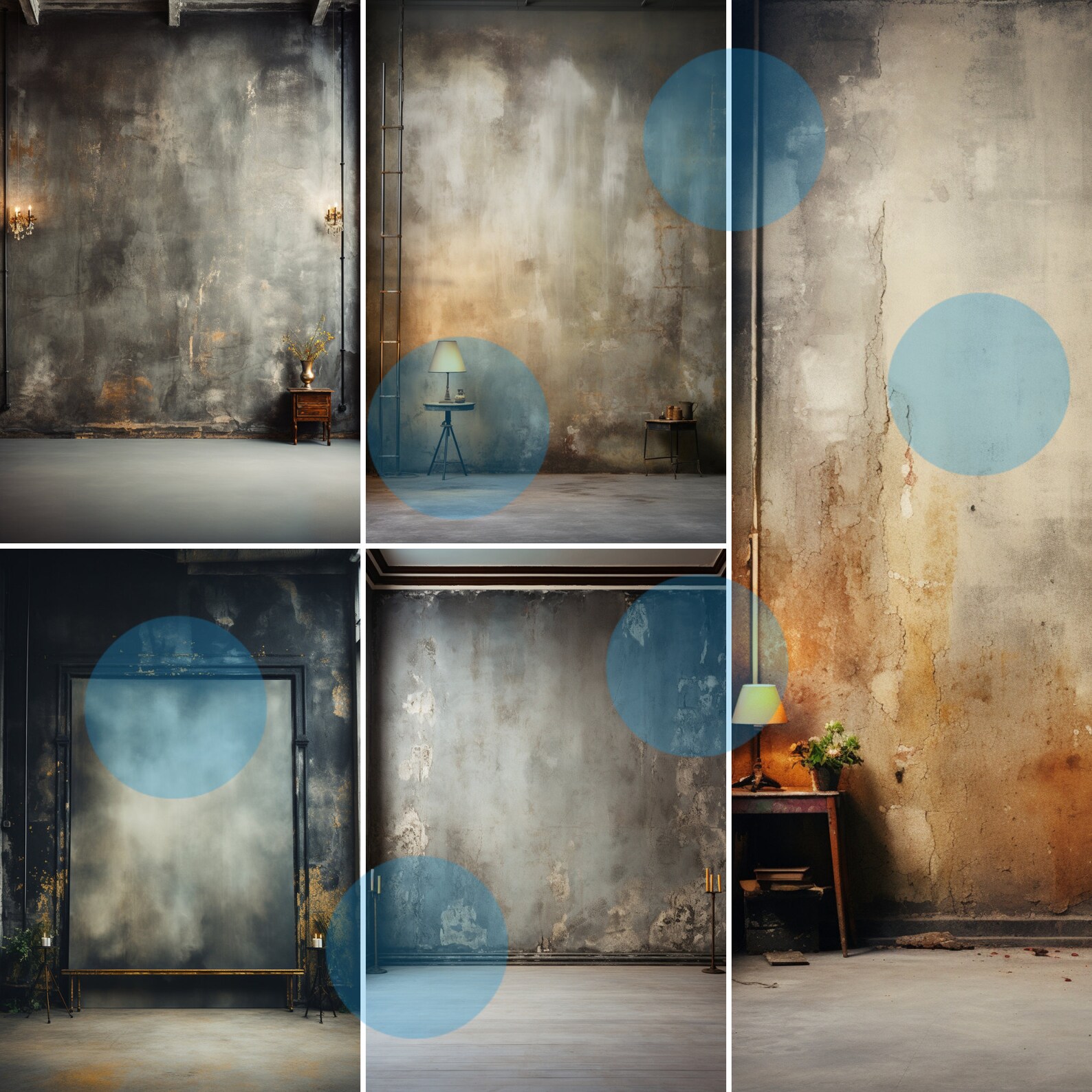 Soft Texture Walls Backdrops Mock up - Photoshop Backdrop - Studio ...