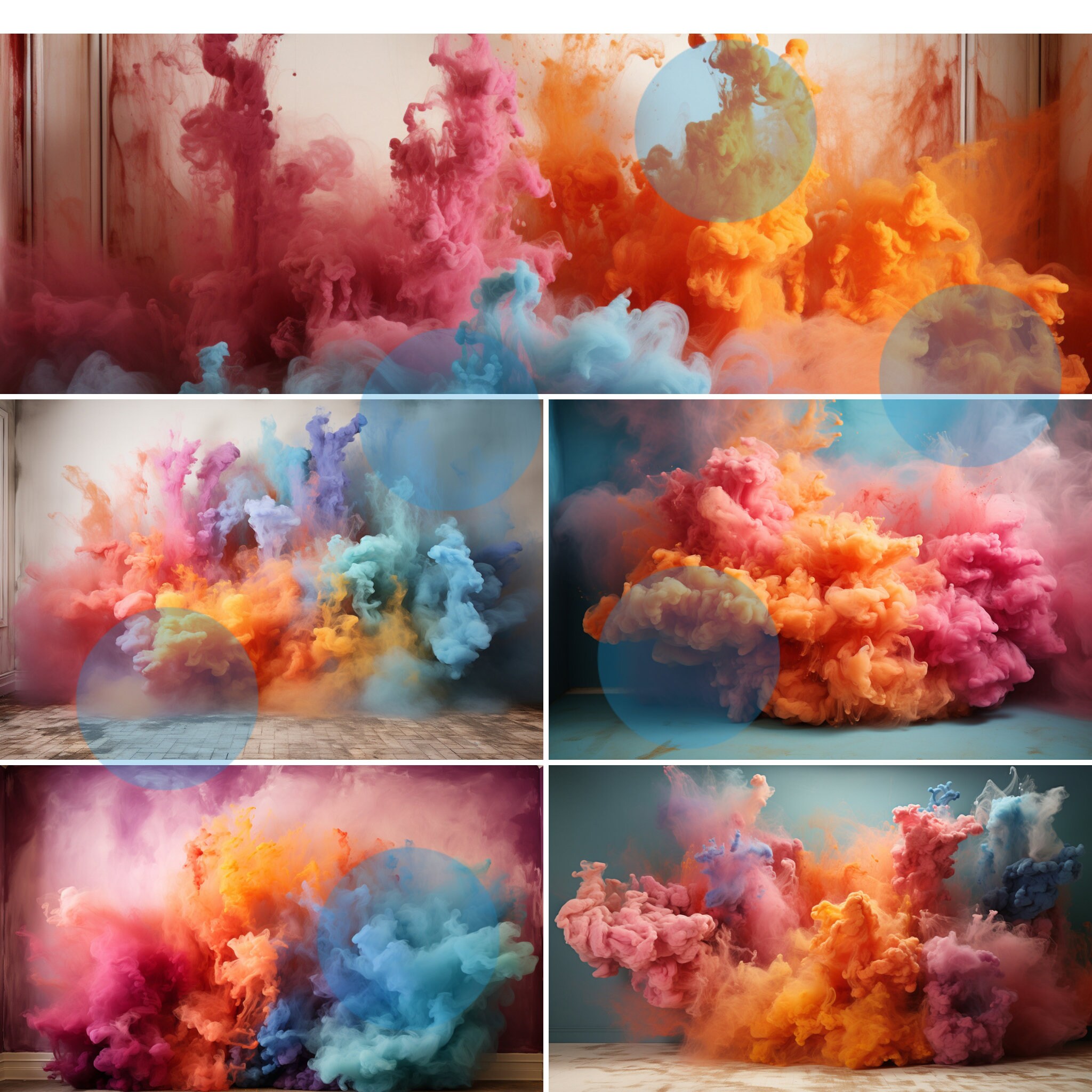 Smoke Bomb Mock up Photoshop Backdrop Model Mock up Studio Backdrop ...