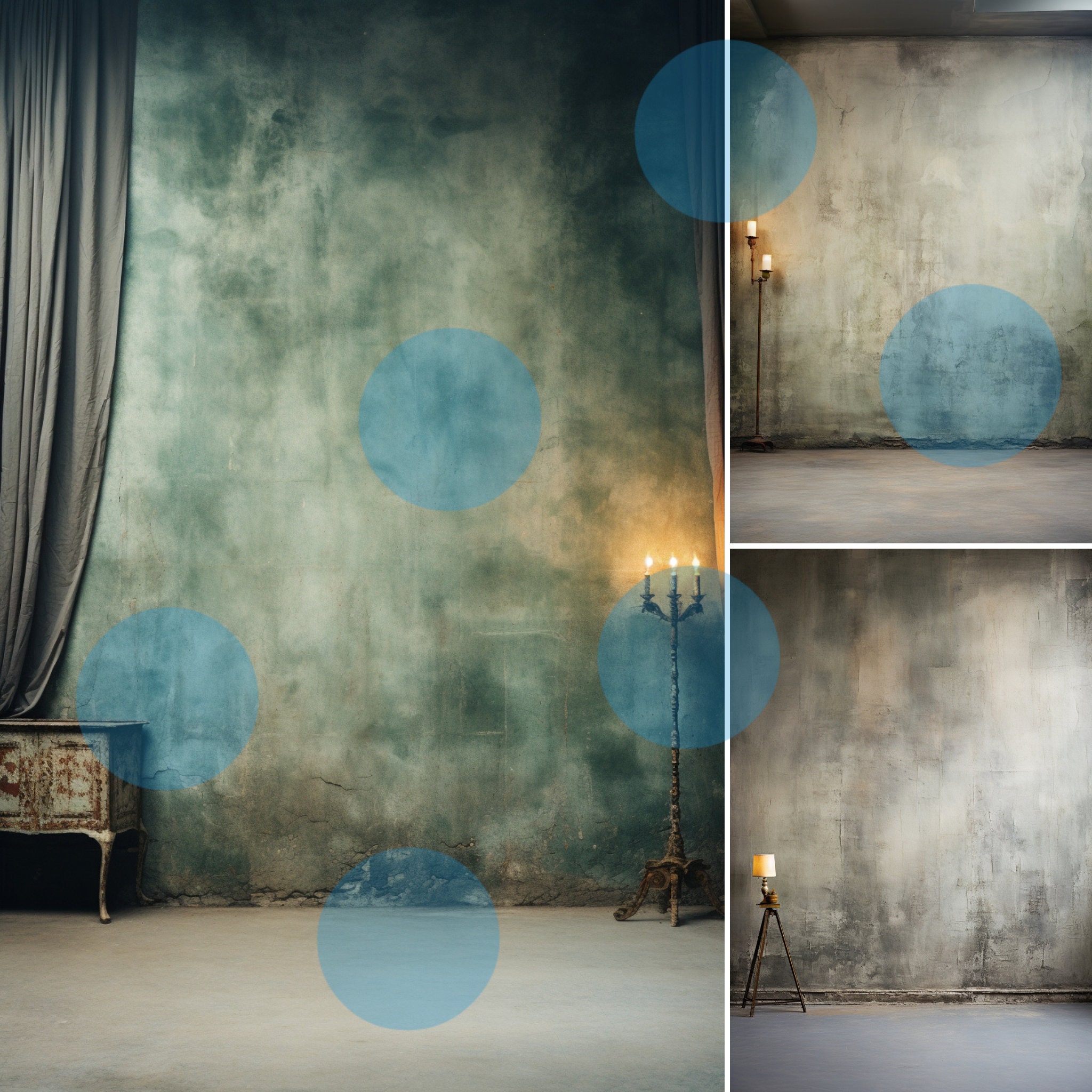 Soft Texture Walls Backdrops Mock up - Photoshop Backdrop - Studio ...