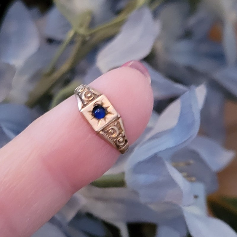 Antique Baby Ring - Etsy