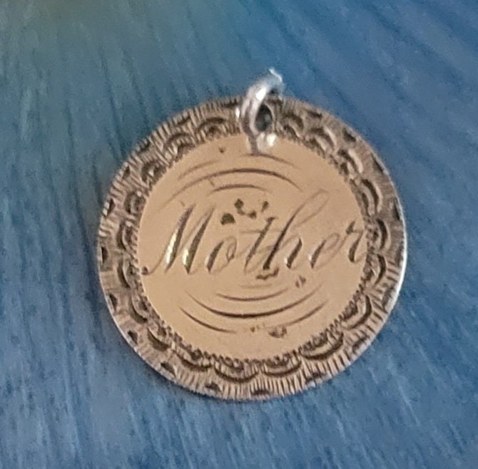 Antique Mother Love Token Dime 1856 - Etsy