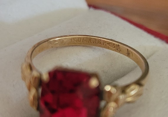 Antique C&C 14K R.G.P Ring, Clark and Coombs - Gem