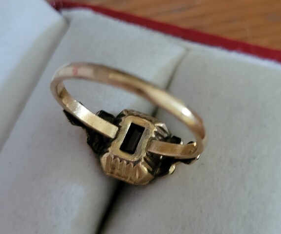 Antique C&C 14K R.G.P Ring, Clark and Coombs - Gem