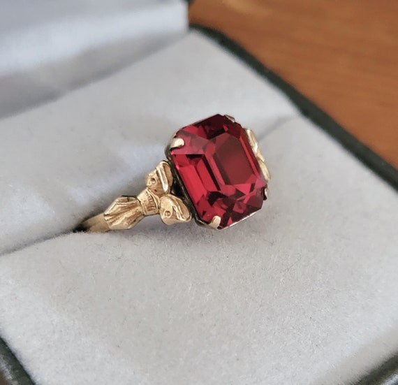 Antique C&C 14K R.G.P Ring, Clark and Coombs - Gem