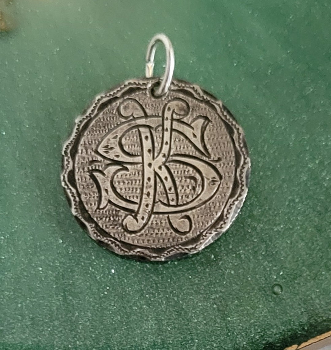 Love Token Letters S and K on 1884 Seated Dime - Etsy