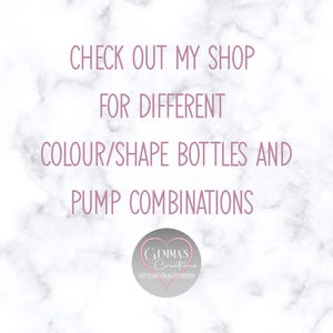 Clear Bell Bottle With White Pump | 500ml Refillable Reusable Plastic ...