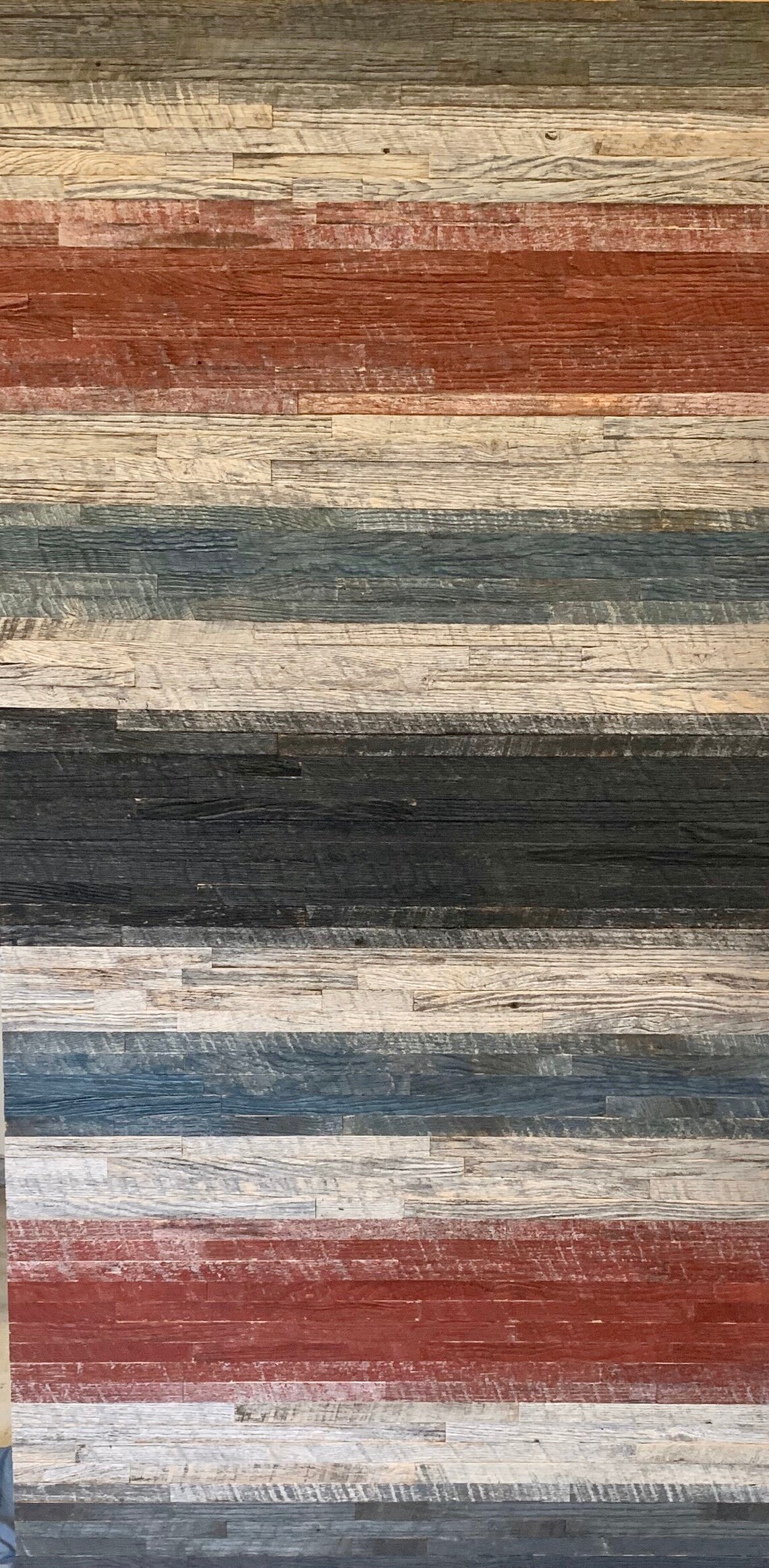 Reclaimed Wood Wall Art transient Color FREE SHIPPING - Etsy