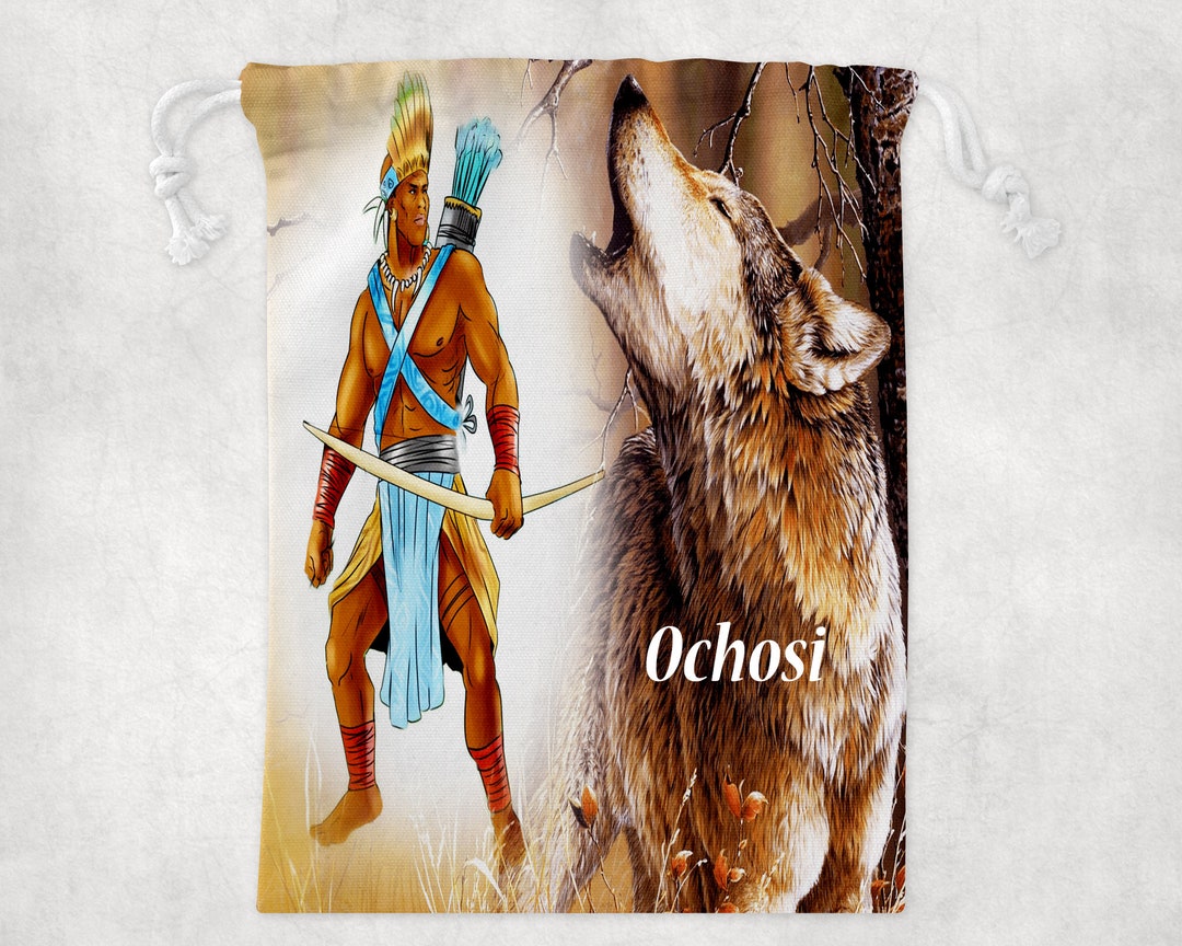 Ochosi Bolsa, Bolsitas, Pouches for Caracoles, Cowries, Beads, Crystals ...