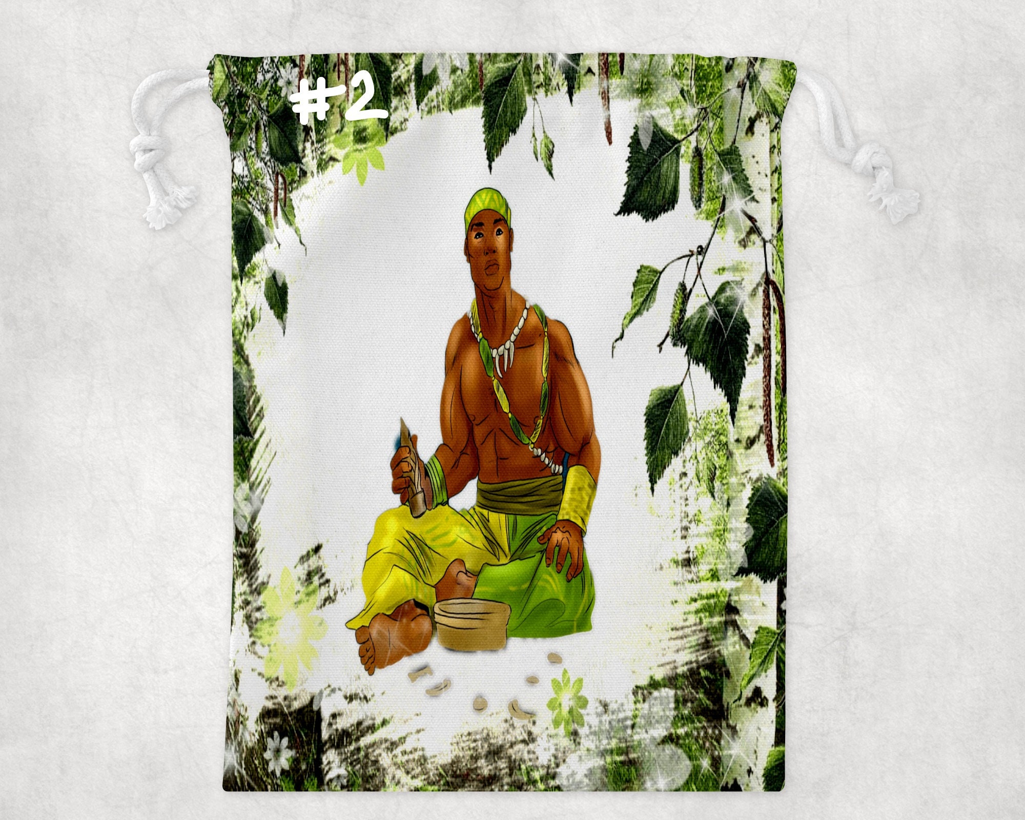 Orunmila Bolsa, Bolsitas, Pouches for Caracoles, Cowries, Beads ...