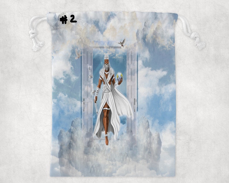 Obatala Bolsa, Bolsitas, Pouches for Caracoles, Cowries, Beads ...