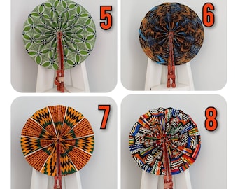 Sale !! African Print Fan/ African Print Folding Hand Fan/ Handmade ...