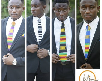 Ankara Father's Day Gift, African Gift for Men, Ankara Men's Necktie,african Neck Tie, Ankara ...