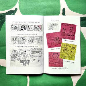 Things That Bring Me Joy Zine| Gratefulness Comic| Journal Anthology - Etsy