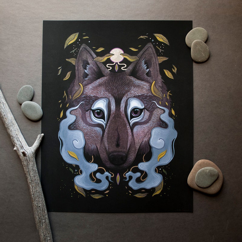 Wolf Spirit - Etsy