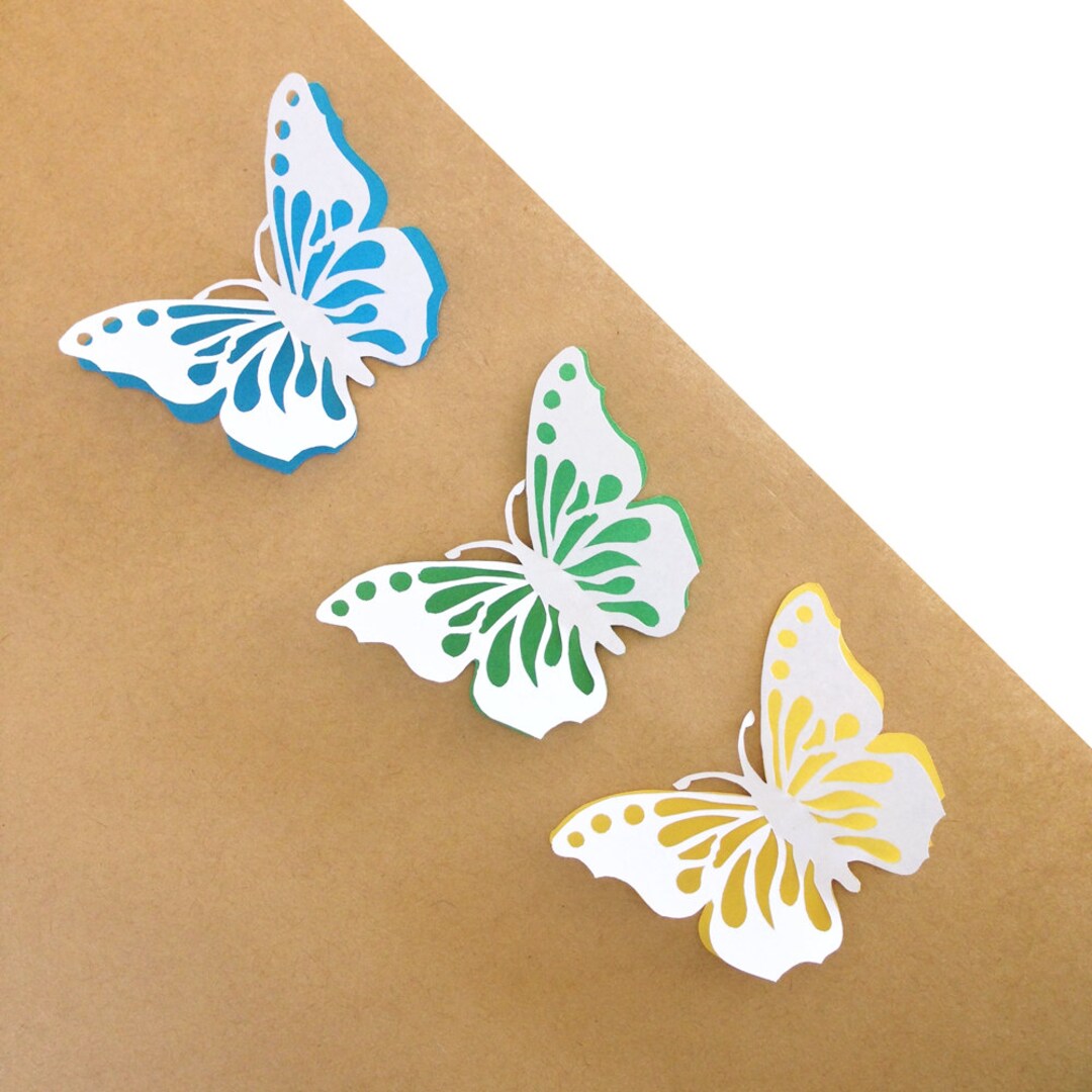 DIY Paper Butterflies | Instant Download | Printable | Papercut ...