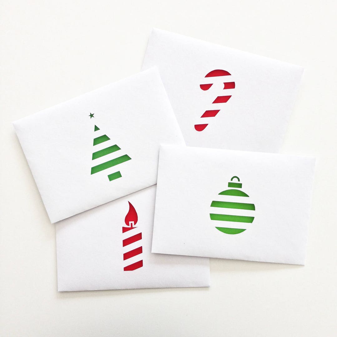 DIY Christmas Cards Instant Download Printable Papercut Cards Digital ...