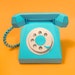 DIY Papercraft Retro Telephone | Instant Download | Printable ...