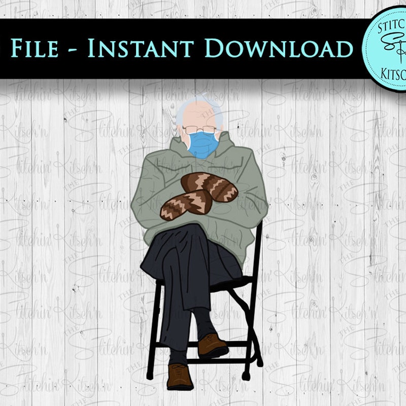 Bernie Sanders Mittens - Etsy