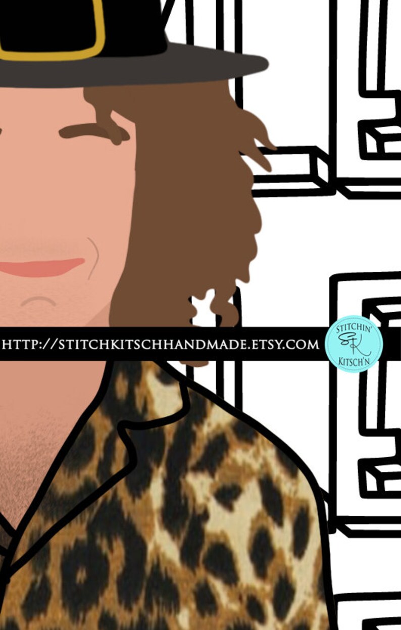 Steven Tyler Pjs PNG Sublimation and Waterslide Design | Etsy