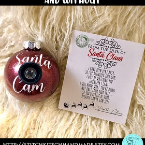 PRINTABLE Santa Cam Letter - DIY Printable Letter From Santa - Letter ...