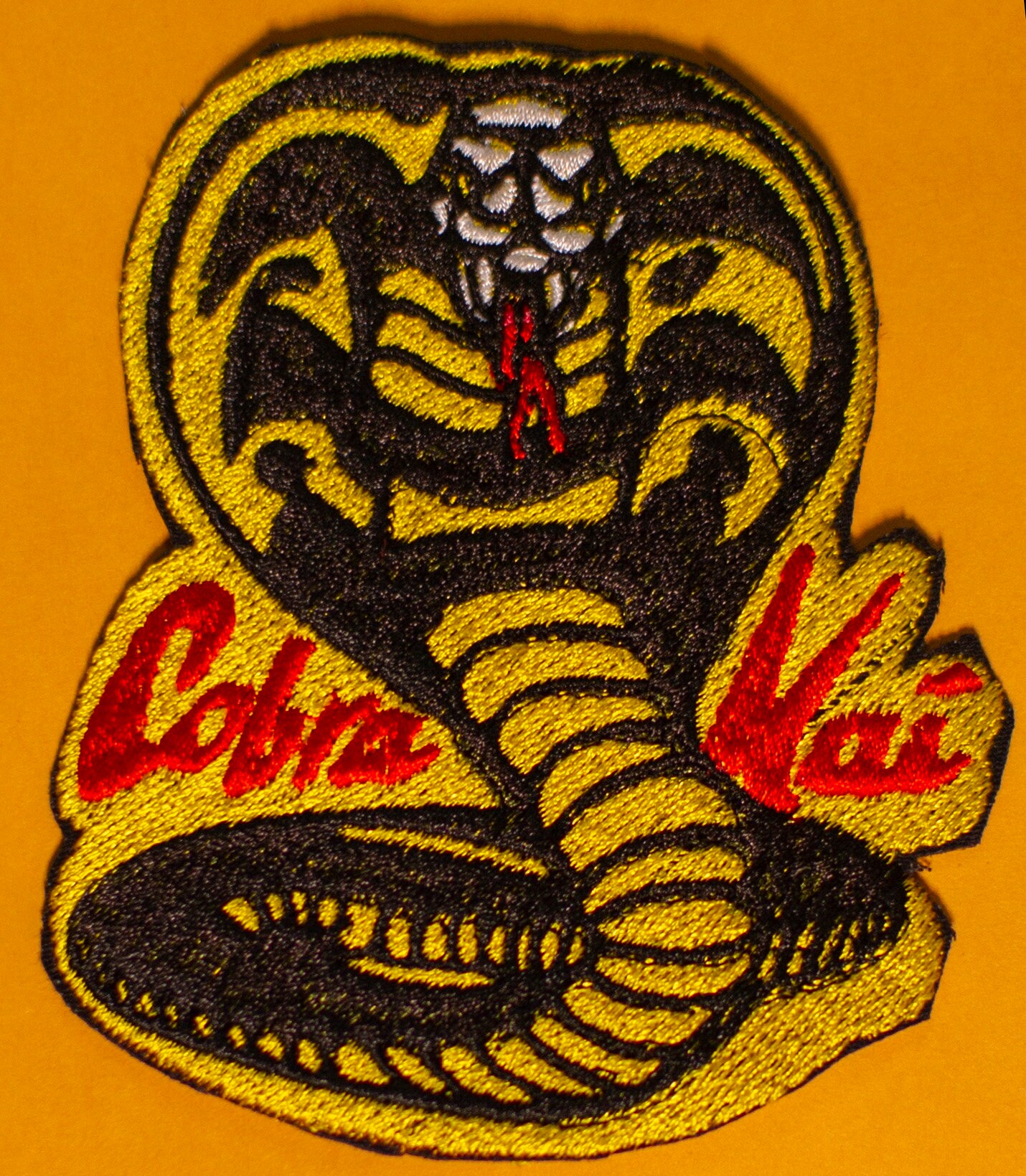 Cobra Kai Cosplay Sew-on Patch - Etsy