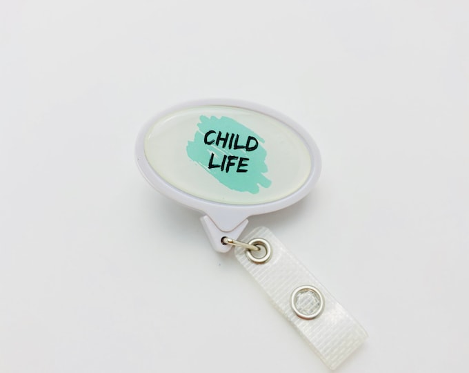 Child Life Badge Reel - Etsy