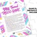 90's Taboo Party Game | 72 Cards Download Instant Printable ...