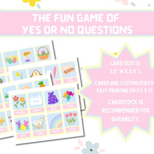 Easter Guessing Game: Who Am I | Printable Easter Kids Game | Family ...