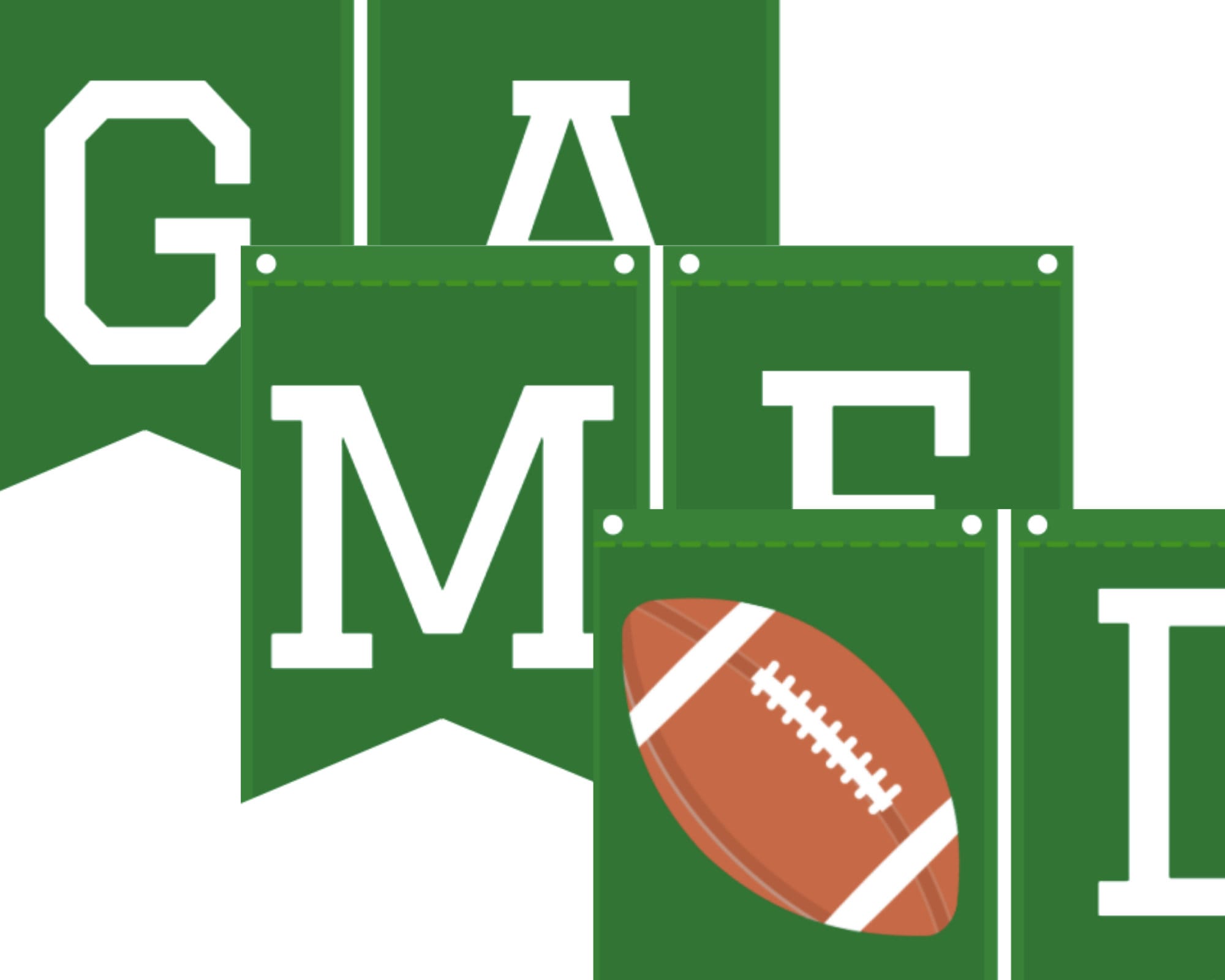 Super Bowl Party Banner Football Party Game Day Sign Super - Etsy.de