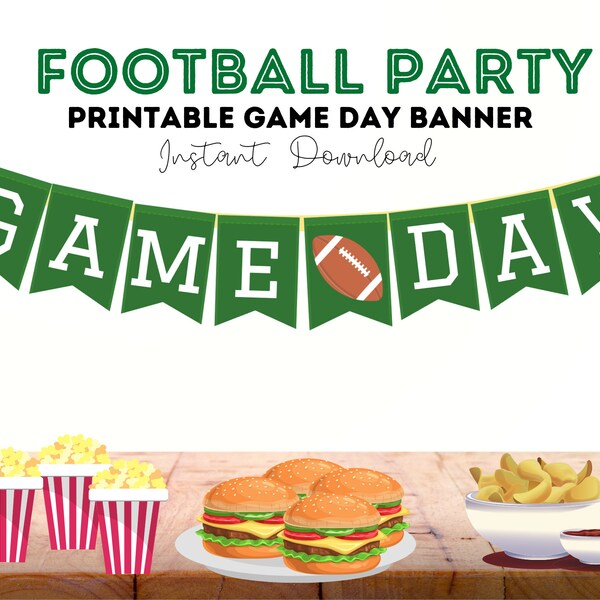 Super Bowl Banner - Etsy